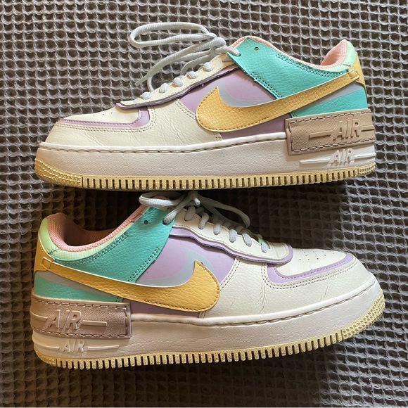 Nike | Shoes | Nike Af Shadow Pale Ivory Pastel Sneakers | Poshmark